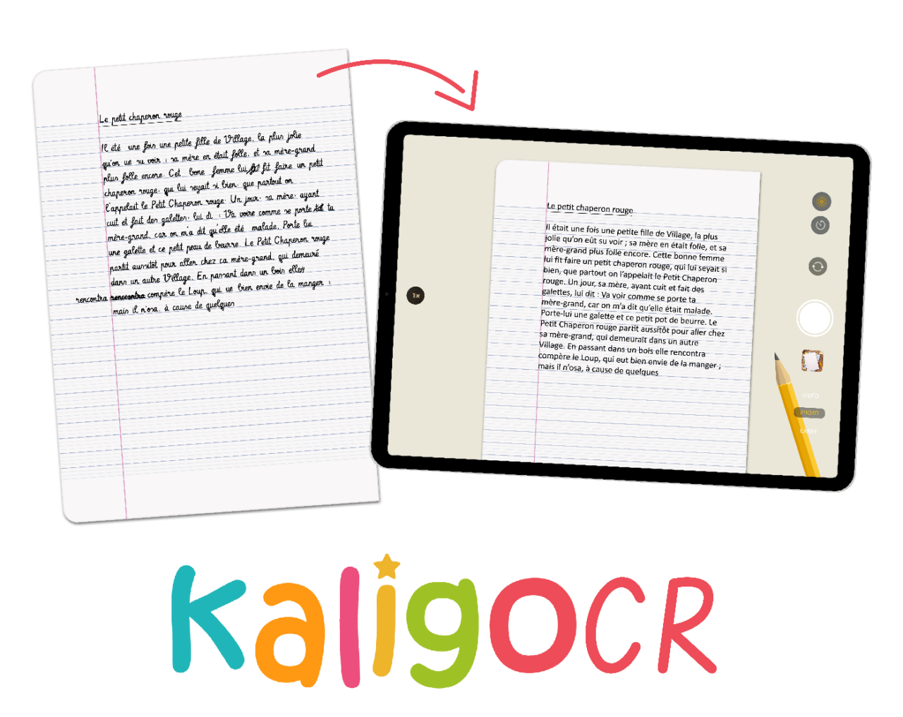 Kaligo OCR : Donnez vie à vos cahiers