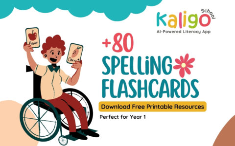 Spelling Practice with Free Printable FlashCards - Download Free- Kaligo